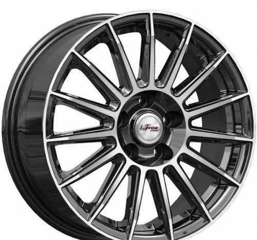 Диски iFree Азур 6.5x16 5*112 ET43 DIA57.1 Блэк Джек Литой