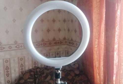 Кольцевая лампа со штативом 25 см