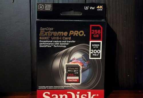 SanDisk Extreme Pro UHS I U3 V30 170MB/s 256GB