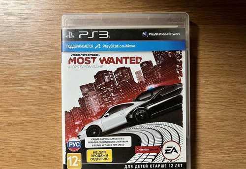 Игра Need for Speed: Most Wanted PS3