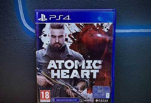 Диск ps4 ps5 Atomic heart