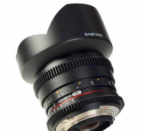 Объектив Samyang 14mm T3.1 ED AS IF UMC vdslr II C