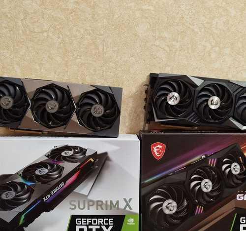 Видеокарты RTX 3080ti Msi Gaming/Suprim X