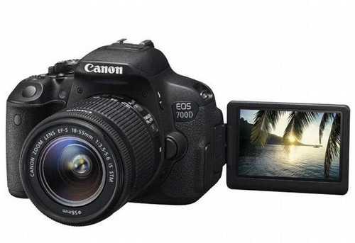 Canon eos 700d kit 18-55mm is stm