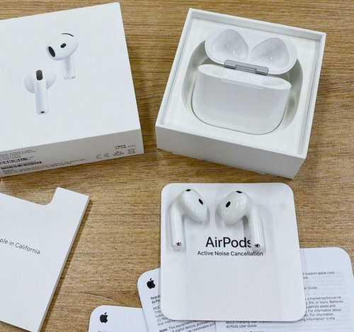 Оригенальные Наушники Apple AirPods 4 anc