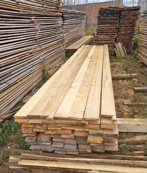 Доска необрезная 25X100 Д3,0 m