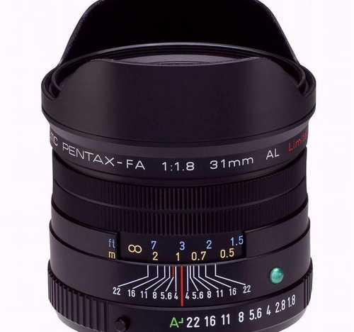 Объектив Pentax SMC FA 31mm f/1.8 AL Limited Black