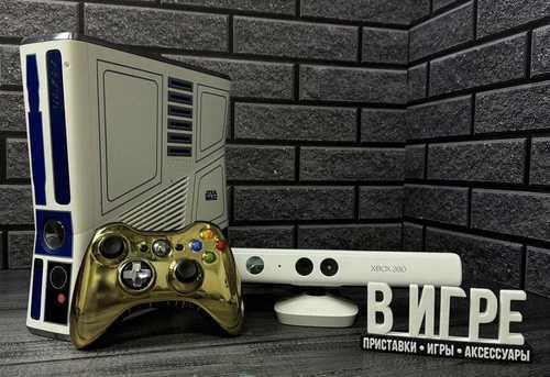 Xbox 360 Slim 320гб "Star Wars Edition" с Kinect