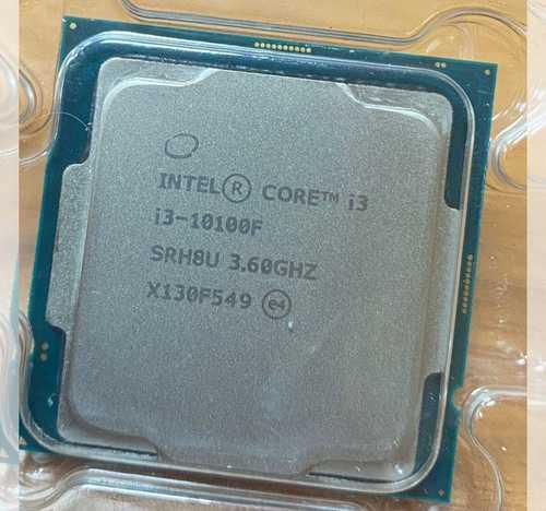 Процессор intel core i3 10100f