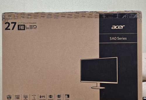 Новые Мониторы Acer 27 дюймов IPS/ FHD