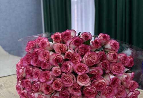 Букет роз. 101 роза 70см