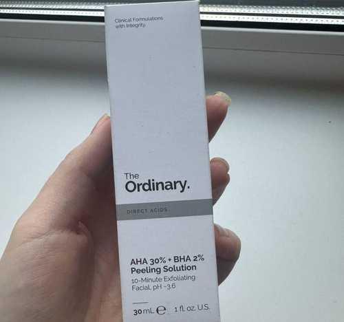 The ordinary кровавый пилинг AHA 30%  BHA 2%