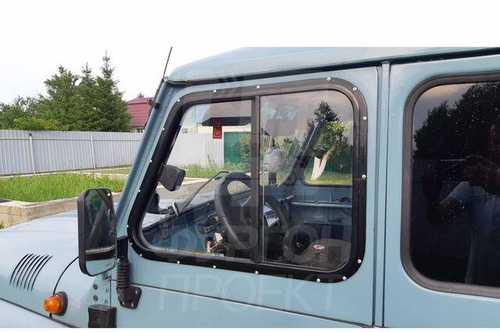 Раздвижные окна с форточкой на УАЗ 469 и Хантер