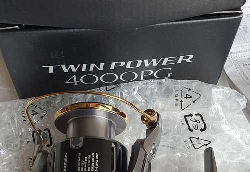 Катушка shimano twin power 15' 4000 PG