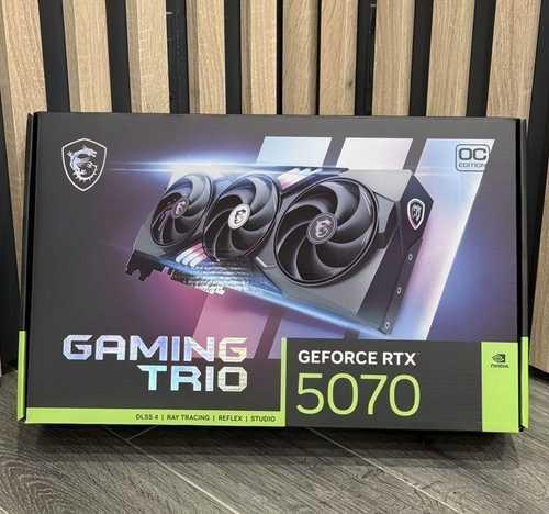 Видеокарта MSI RTX 5070 gaming trio OC