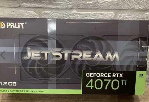 Видеокарта rtx 4070ti Palit JetStream (новая)