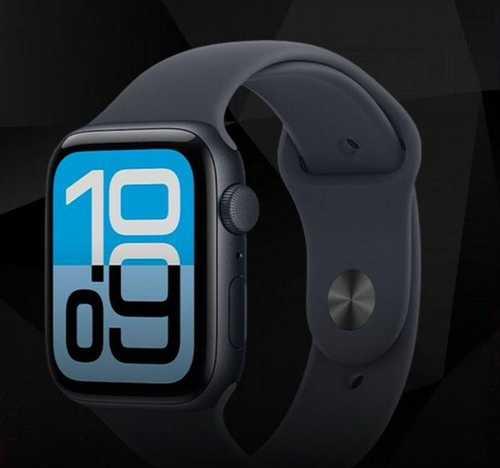 Часы Apple Watch SE 3 40 mm черный/черный M/L