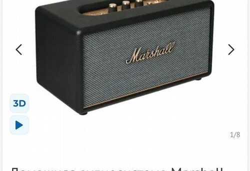 Портативная акустика Marshall Stanmore 3 (новая)