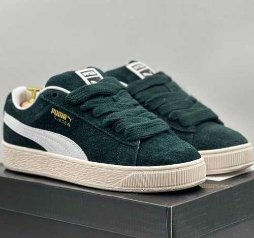 Puma Suede XL Зеленые для стильного образа
