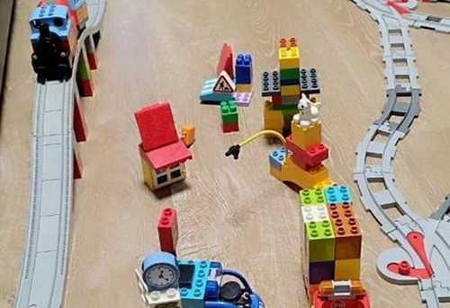 Лего#Lego duplo железная дорога и другое