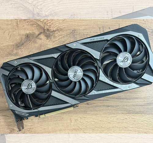 Видеокарты asus rtx 3070 ROG strix/отс