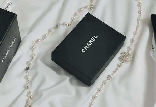 Chanel колье бусы ожерелье премиум Франция Шанель