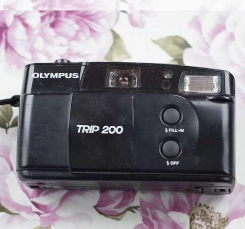 Пленочный фотоаппарат olympus trip 200