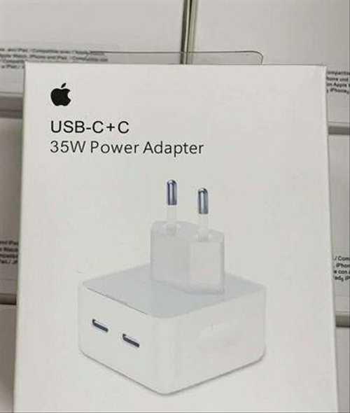 Зарядка Apple 35w dual USB-C+C Port