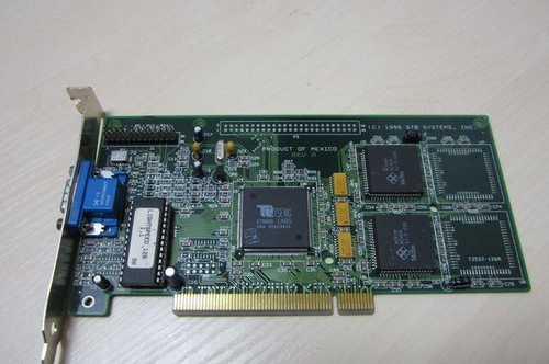 Видеокарта Tseng Labs ET6000 PCI (в ремонт)