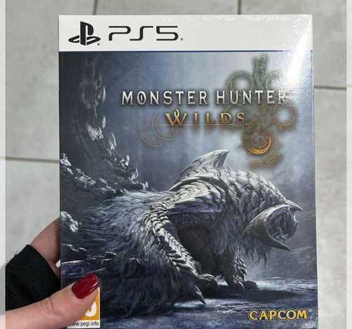 Monster hunter wilds ps5 диск новый steelbook