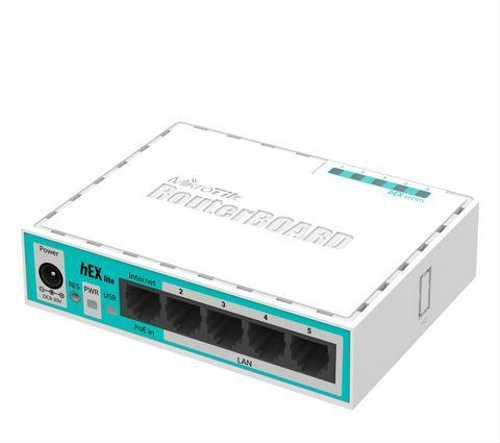 Маршрутизатор Mikrotik hEX lite RB750r2