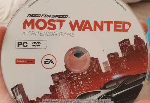Need for Speed Most Wanted pc и dvd
