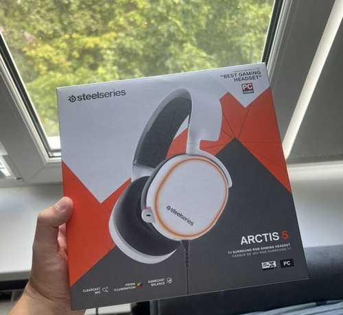 SteelSeries Arctis 5 White 2019 Edition