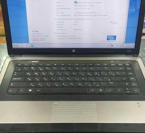 Ноутбук HP hp635