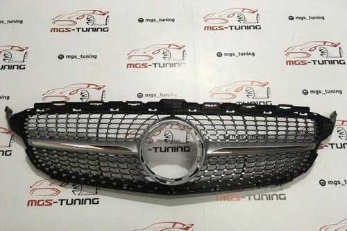 Решетка Diamond Silver Б/З Mercedes-Benz C-Class