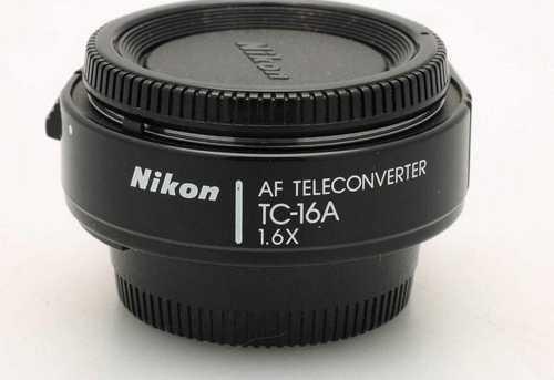 Nikon TC-16A 1.6x телеконвертер с автофокусом