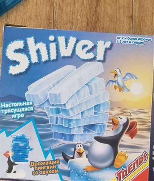 Shiver настольная игра Дрожащий пингвин со звуком