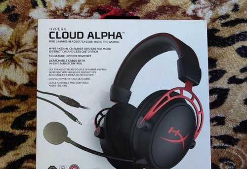 Игровые наушники hyperx cloud alpha