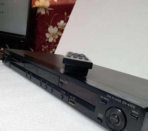 Dvd плеер pioneer dv-410v (USB, hdmi, MP3)