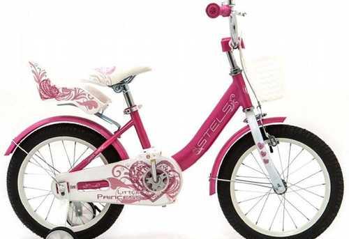 Детский велосипед stels 16" Little Princess розовы