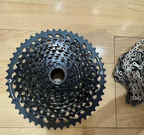 Кассета Sram X01 + цепь X01 Новые