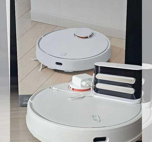 Робот пылесос xiaomi robot vacuum s10 белый