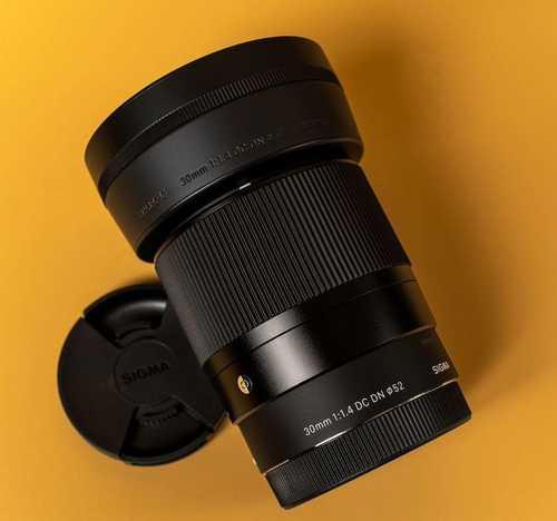 Sigma 30mm f/1.4 DC DN Sony E (Новый)