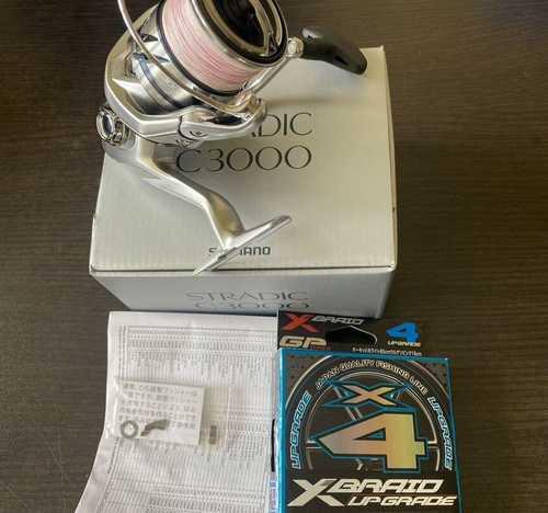 Катушка shimano 21 stradic c3000