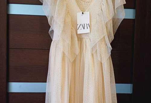 Платье для девочки zara 134