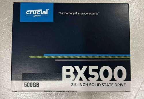 Новый Crucial BX500 500Gb