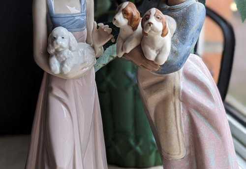 Статуэтки lladro nao девушки