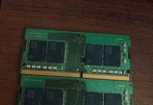 Оперативная память samsung DDR4 2 по 8gb 3200 MHz