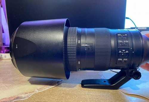 Объектив Nikon AF-S nikkor 200-500mm f/5.6E ED VR