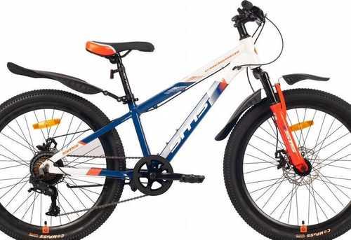 Велосипед sitis crosser 24" (2023) White-Blue-Oran